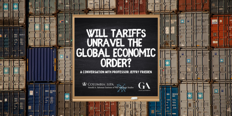Will tariffs unravel the global economic order? 🎧